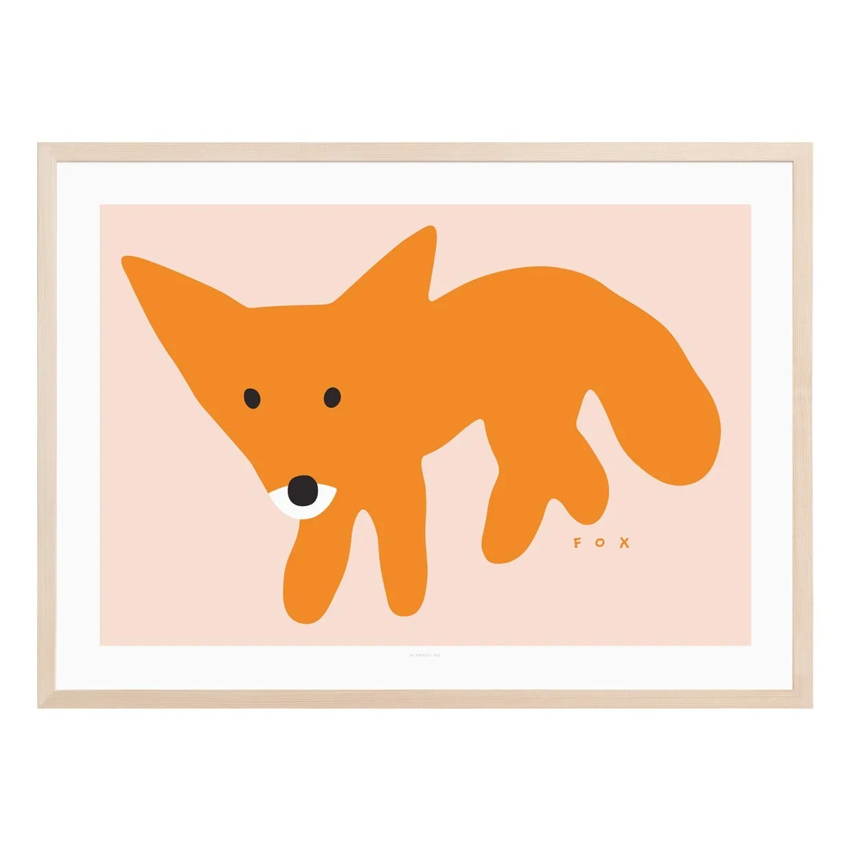 Warmgreytail - Affiche Renard | Smallable