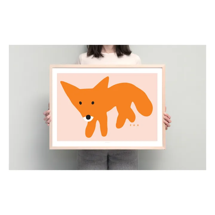 Warmgreytail - Affiche Renard | Smallable