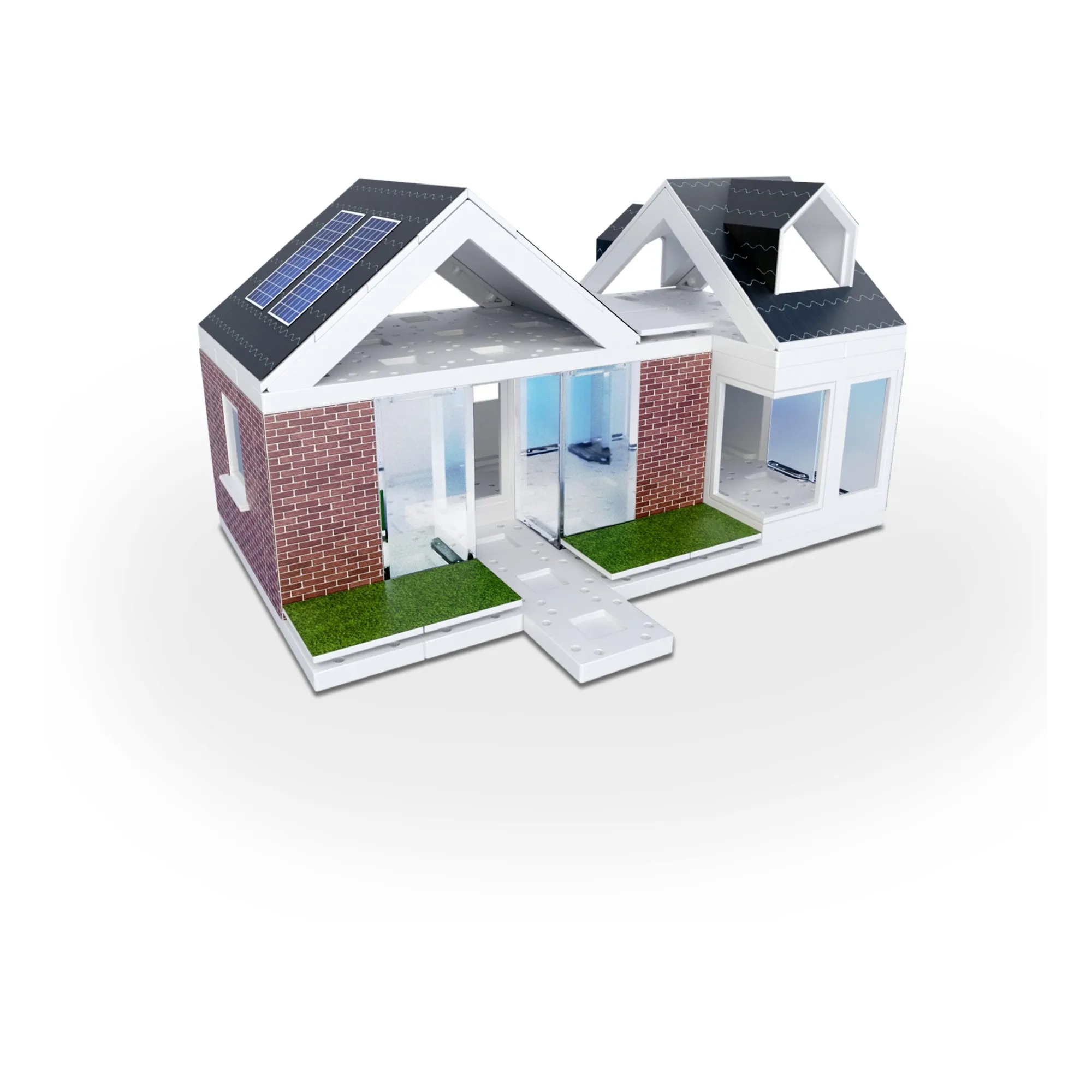 Arckit - Mini Dormer Architectural Model Kit - 80 Pieces | Smallable