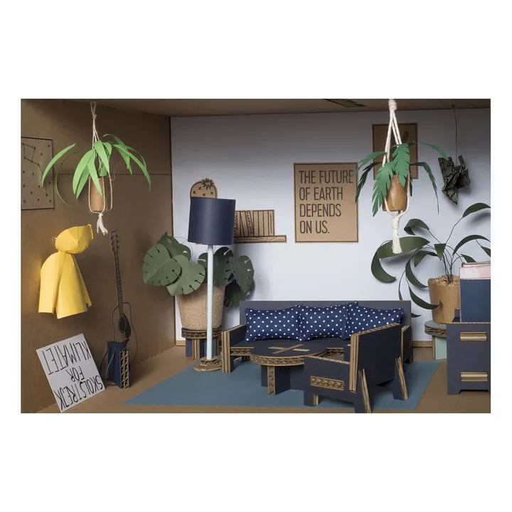 Koko Cardboards - Cardboard Sofa - Pink | Smallable