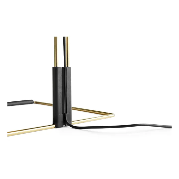 Hay - Matin Table Lamp, Inga Sempé - Chrome green | Smallable