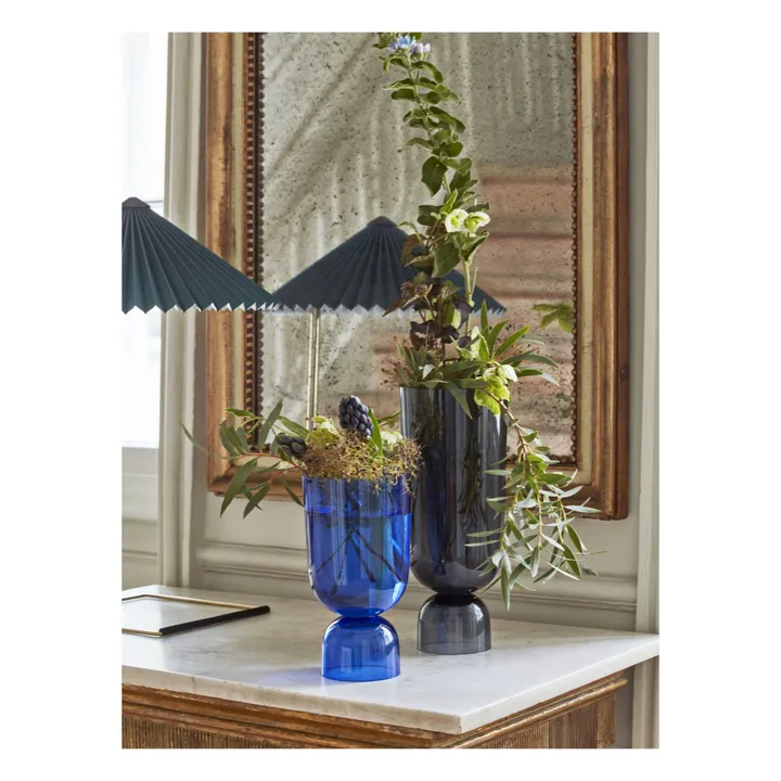 Hay - Matin Table Lamp, Inga Sempé - Chrome green | Smallable