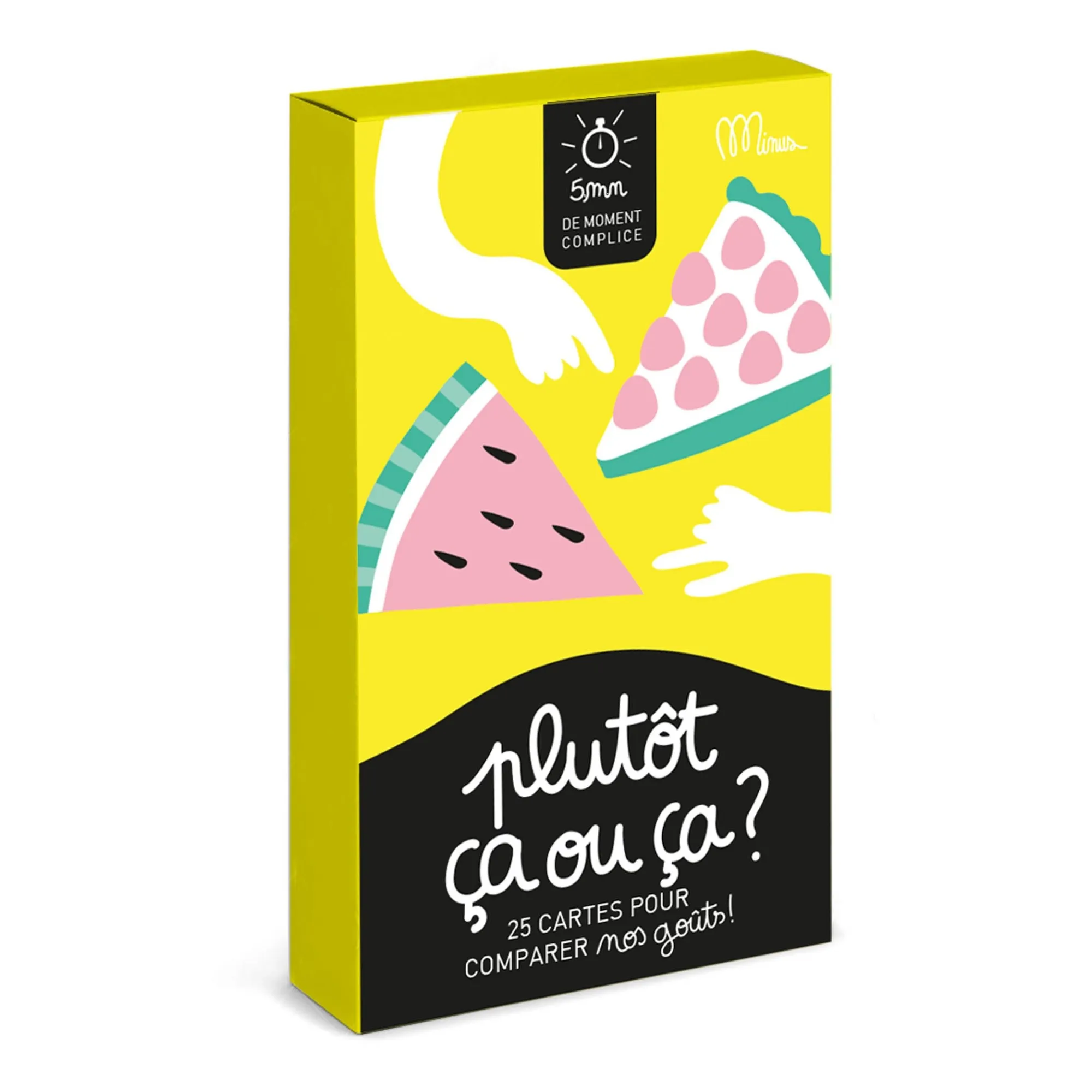 Minus Editions - Jeu de cartes - Plutôt ça ou ça ? | Smallable