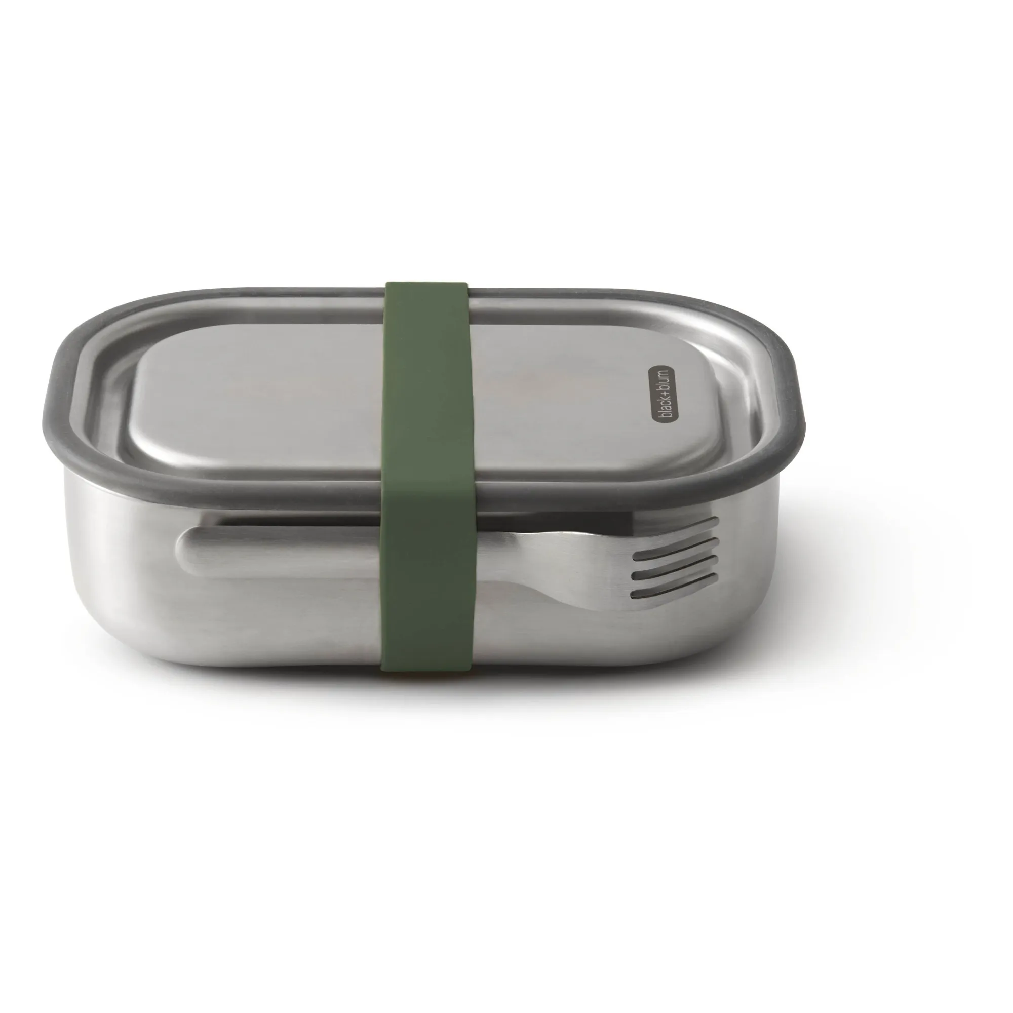 Black Blum Lunch box Stainless Vert olive Smallable