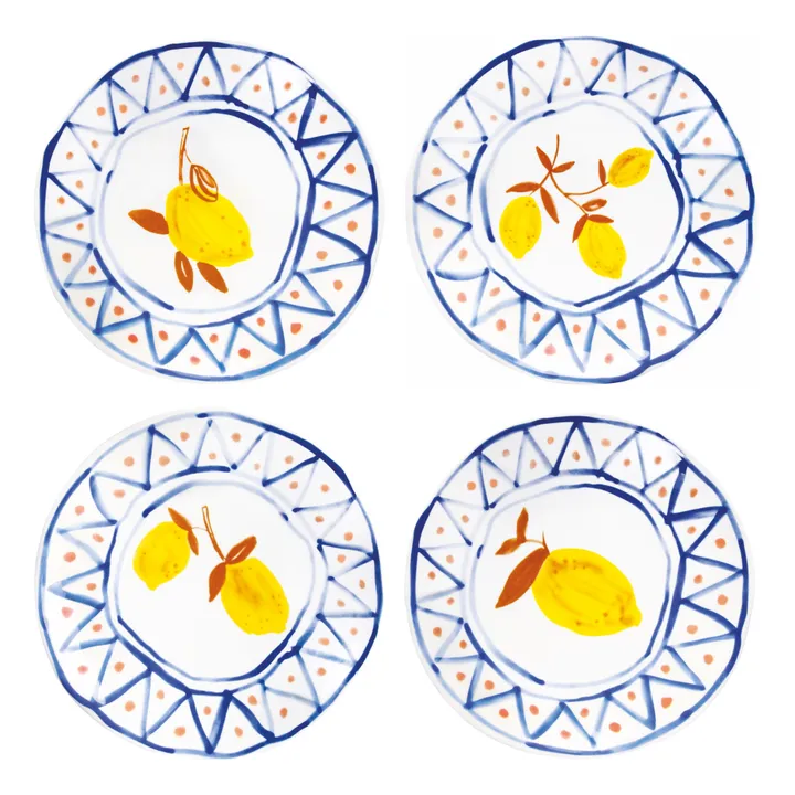&Klevering - Moroccan Lemon Plates - Set of 4 | Smallable