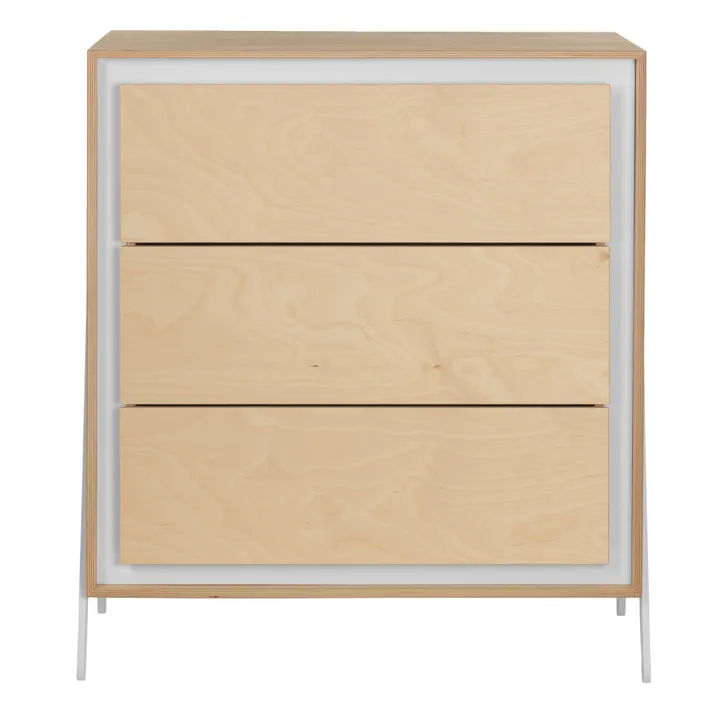 In2Wood - Square Chest of Drawers - White | Smallable