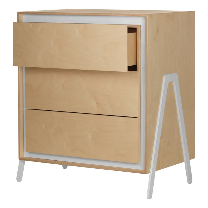 In2Wood - Square Chest of Drawers - White | Smallable