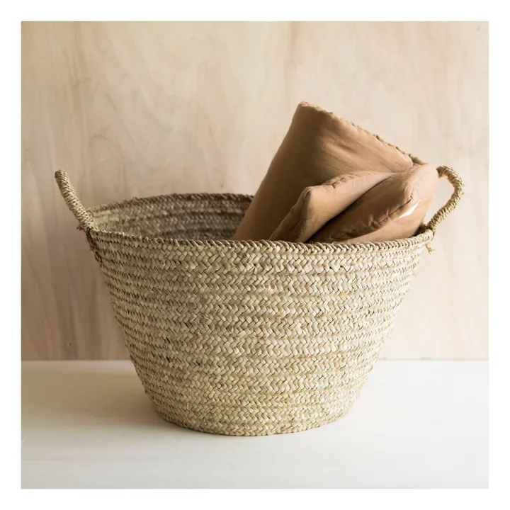 Gabrielle Paris - Washed Linen Comforter - Tabacco | Smallable