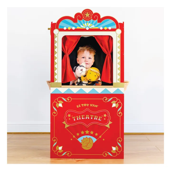 Le Toy Van - Puppet Theatre - Red | Smallable