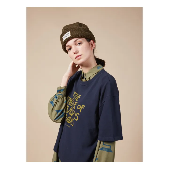 Bobo Choses - Bonnet Façon Laine de Mouton - Collection Femme - - Vert ...