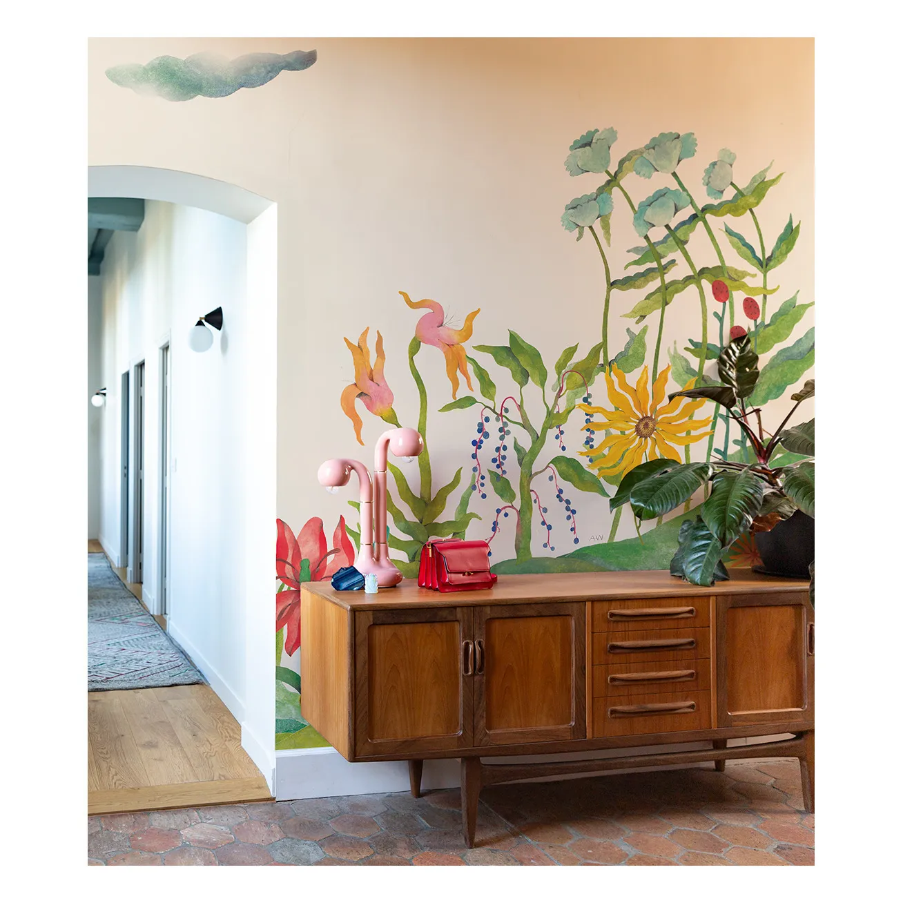 Bien Fait - Audrey Wallpaper - 3 Rolls | Smallable