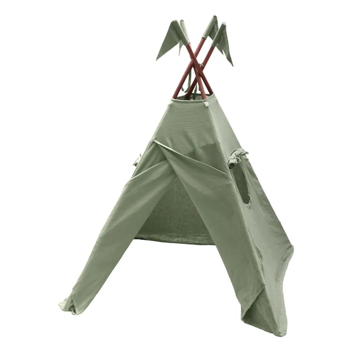 Numero 74 - Cotton Teepee - Sage Green S049 | Smallable