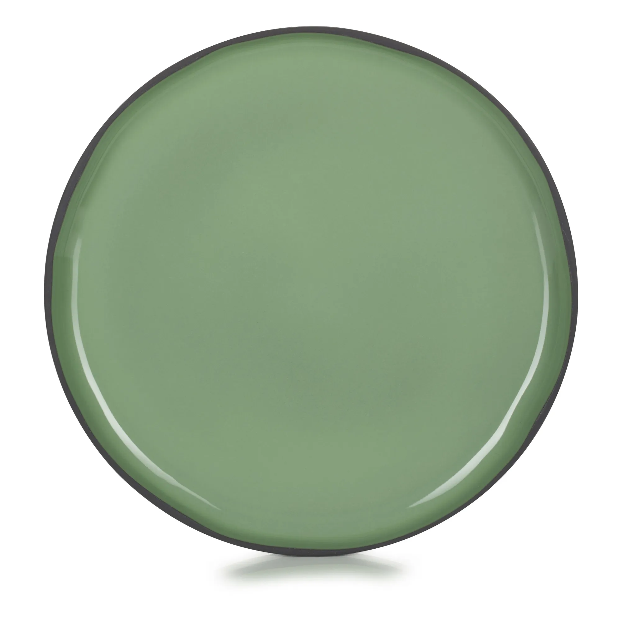 Revol - Caractère Porcelain Plates 26 cm - Set of 4 - Mint Green ...