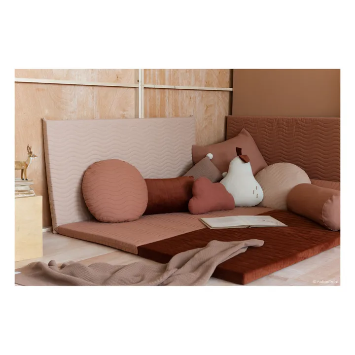 Nobodinoz - Monaco Mattress - Terracotta | Smallable