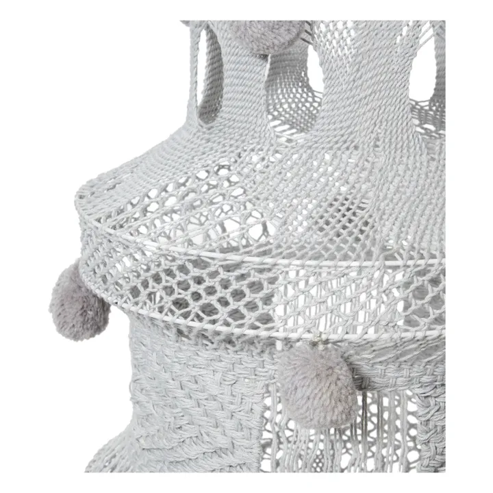 Mapoésie - Bilbao Decorative Lamp - Pearl grey | Smallable