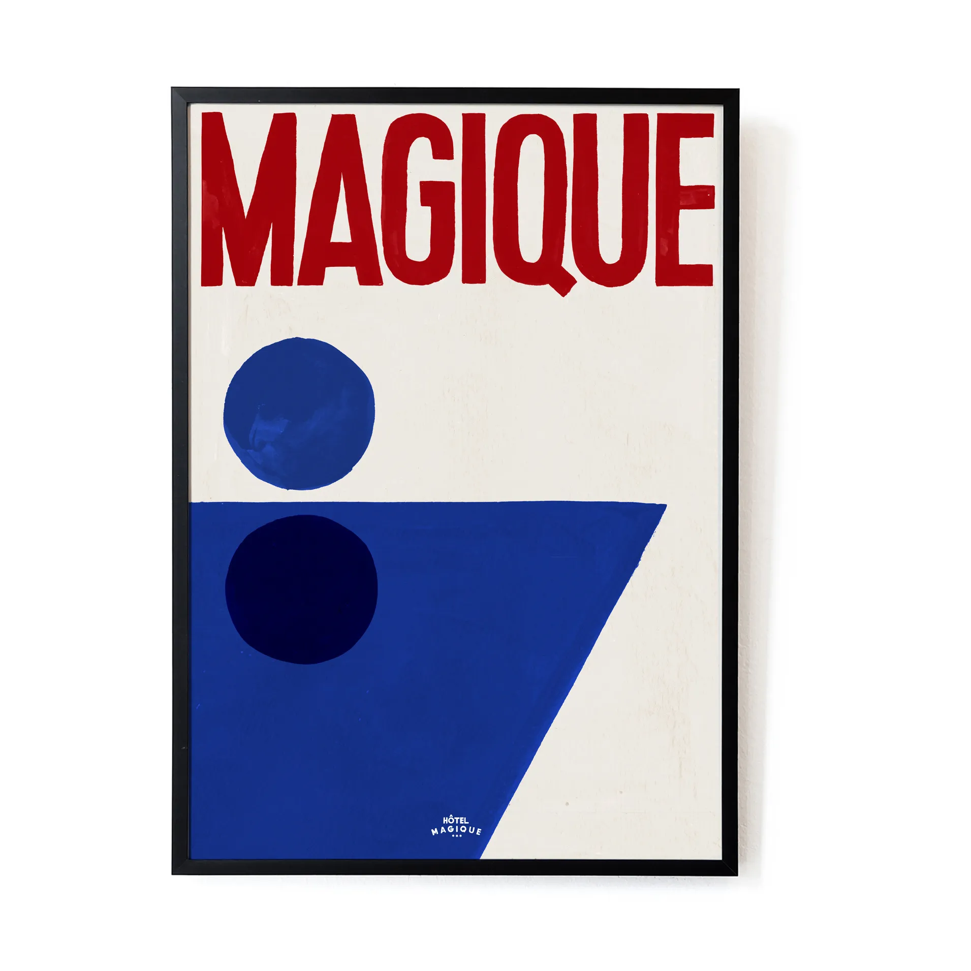 Hôtel Magique - A3 A Splash of Magic Poster - Blue | Smallable