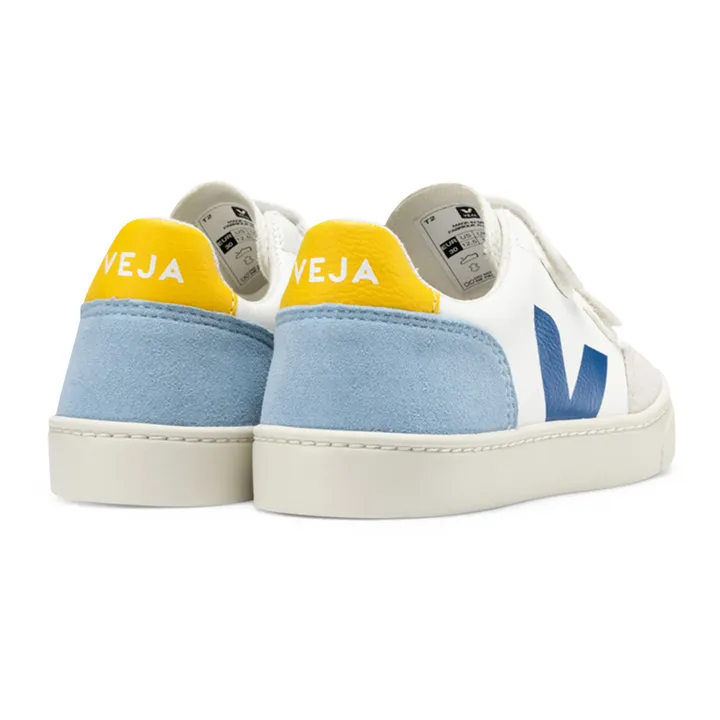 Veja - Velcro V-12 Leather Sneakers - Blue | Smallable