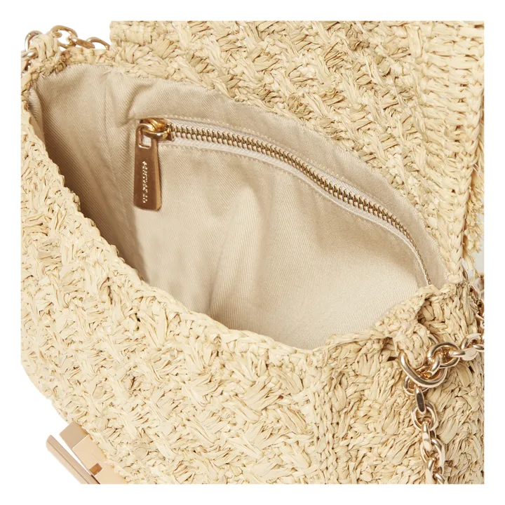 Vanessa Bruno - Moon Raphia Bag - Natural | Smallable