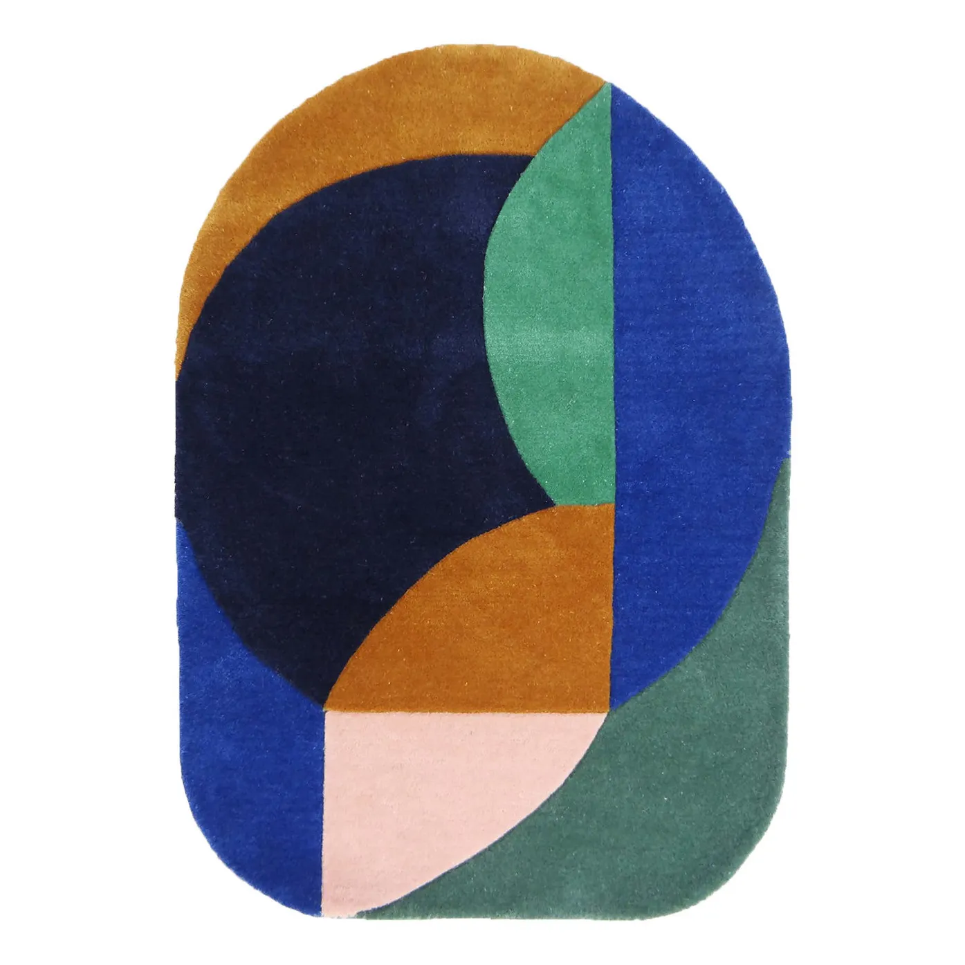 Mapoésie - Shell Rug - Blue | Smallable