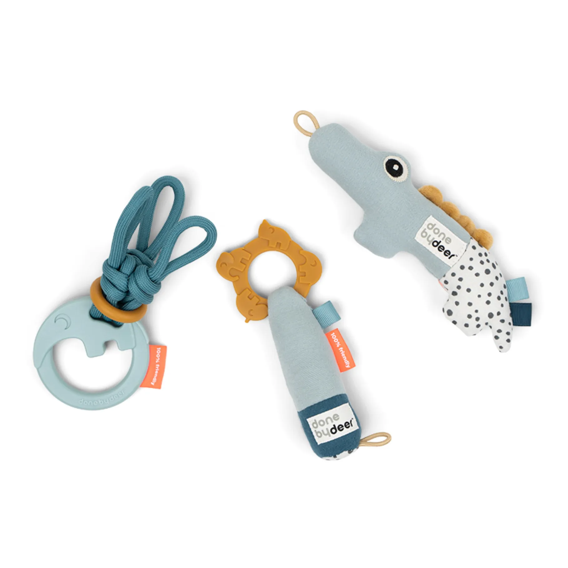 Done by deer - Early Learning Toy Set - Blue | Smallable