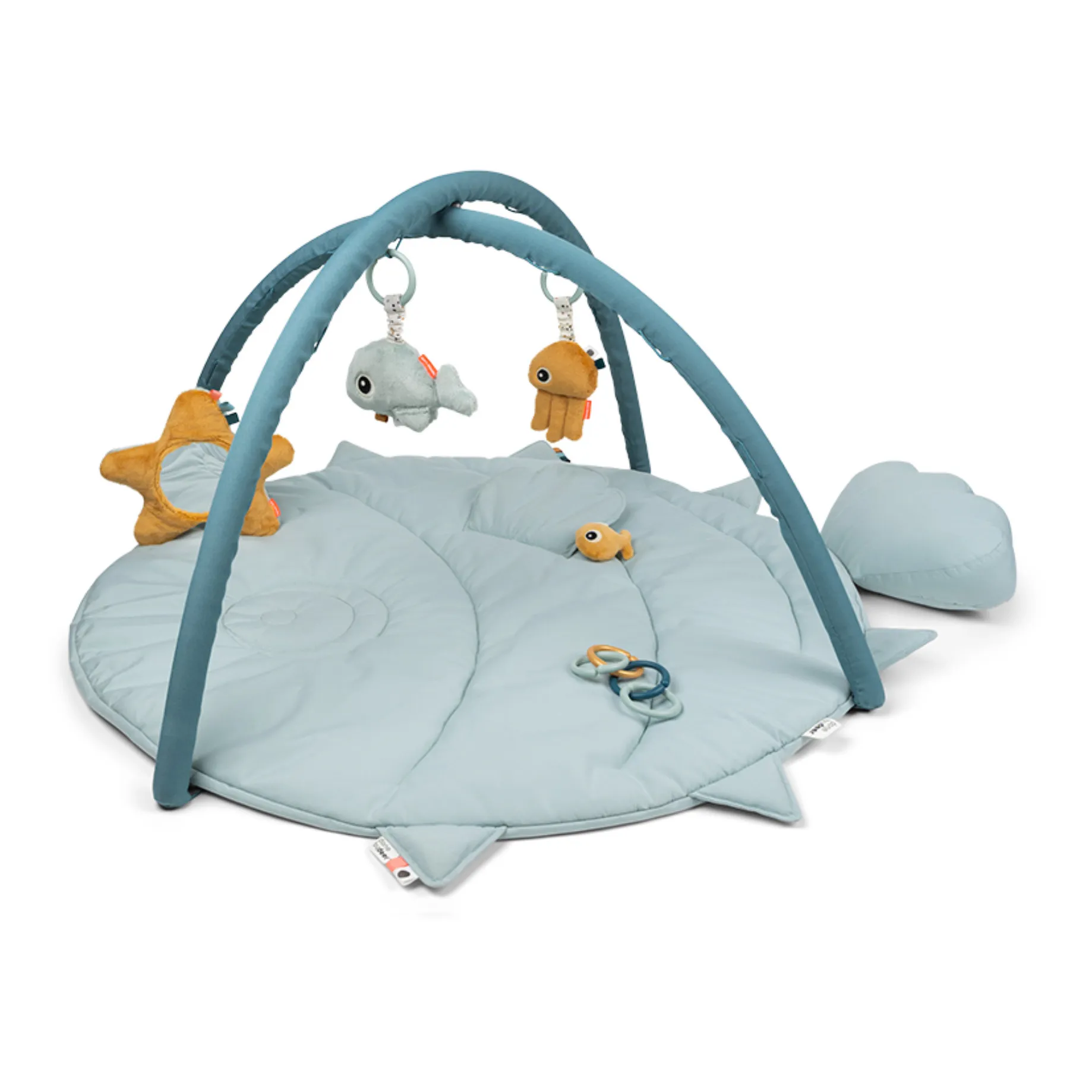 Done by deer - Sea Friends Playmat - Blue | Smallable
