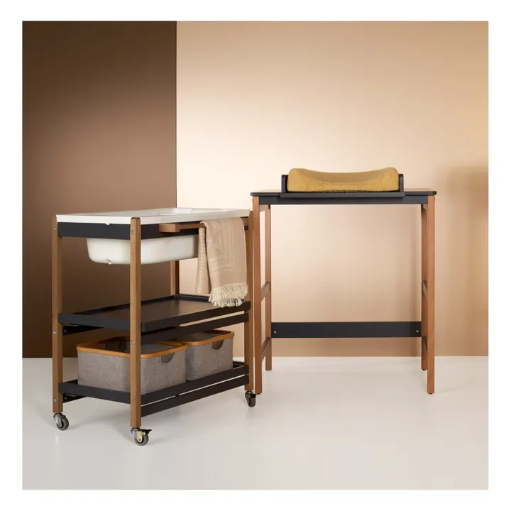 Quax - Smart Changing Table and Tub - Black | Smallable