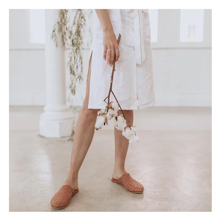 Scandic Gypsy - Braided Mules - Women's Collection - - Camel | Smallable