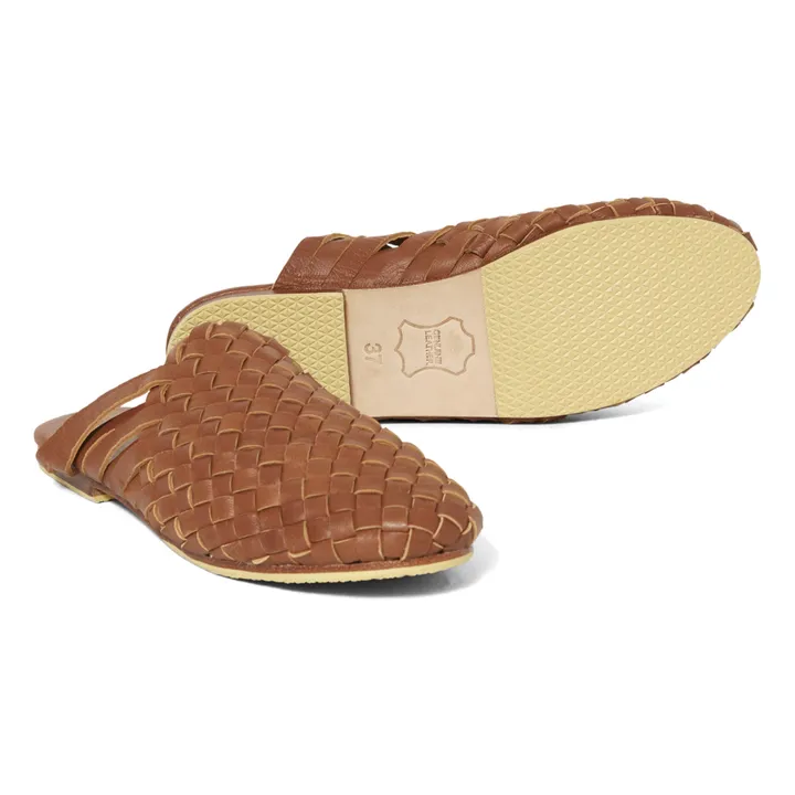 Scandic Gypsy - Braided Mules - Women's Collection - - Camel | Smallable