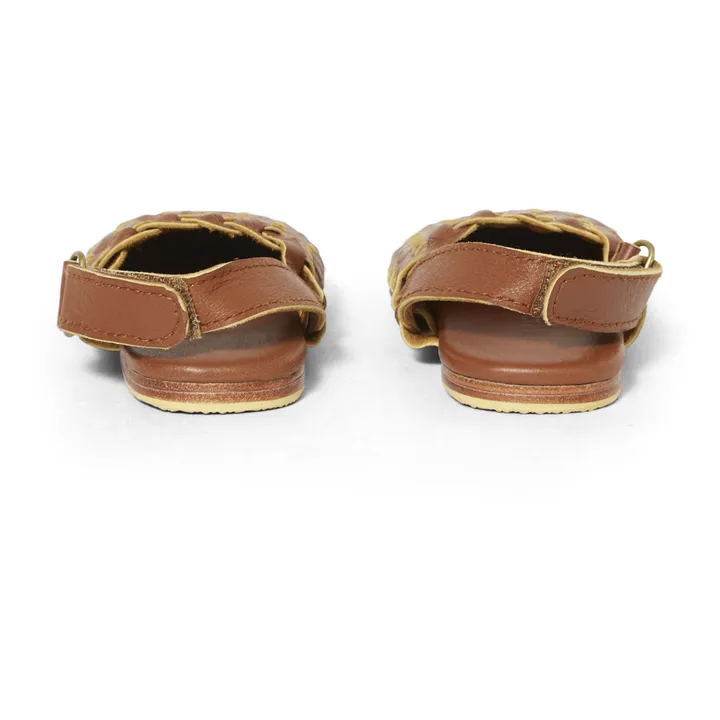 Scandic Gypsy - Braided Mules - Camel | Smallable