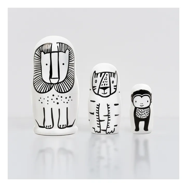 Wee Gallery - Wild Stacking Dolls - Set of 3 | Smallable