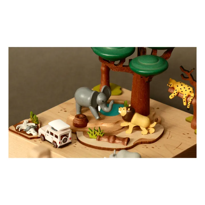Wooderful life - Safari Wooden Music Box | Smallable