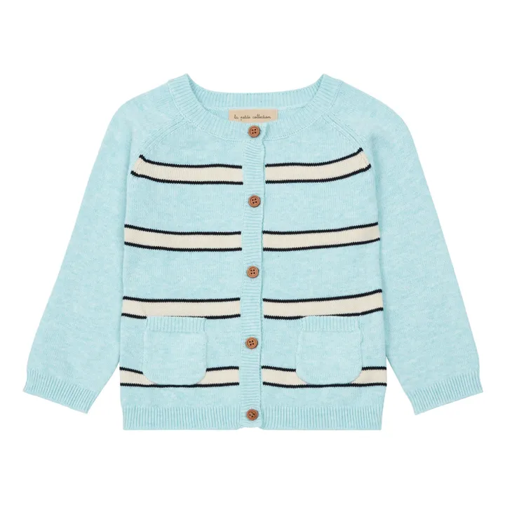 La Petite Collection - Striped Cardigan - Light blue | Smallable