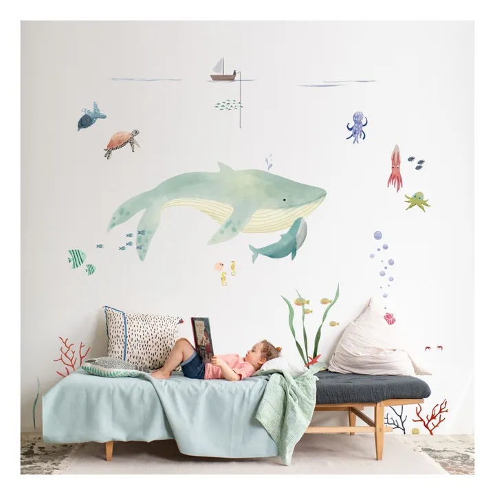 MIMI'lou - Giant Ocean Sticker | Smallable