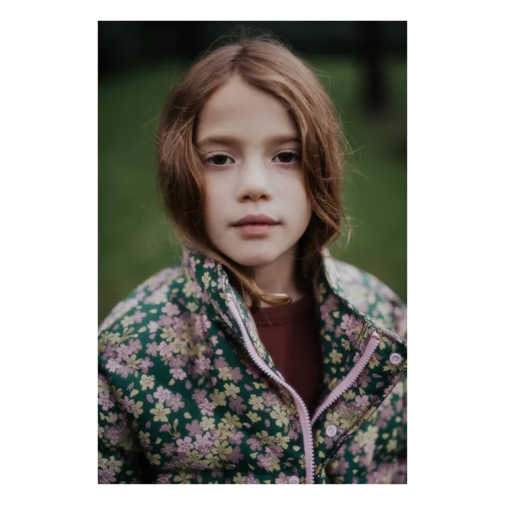 Repose AMS - Floral Down Jacket - Green | Smallable