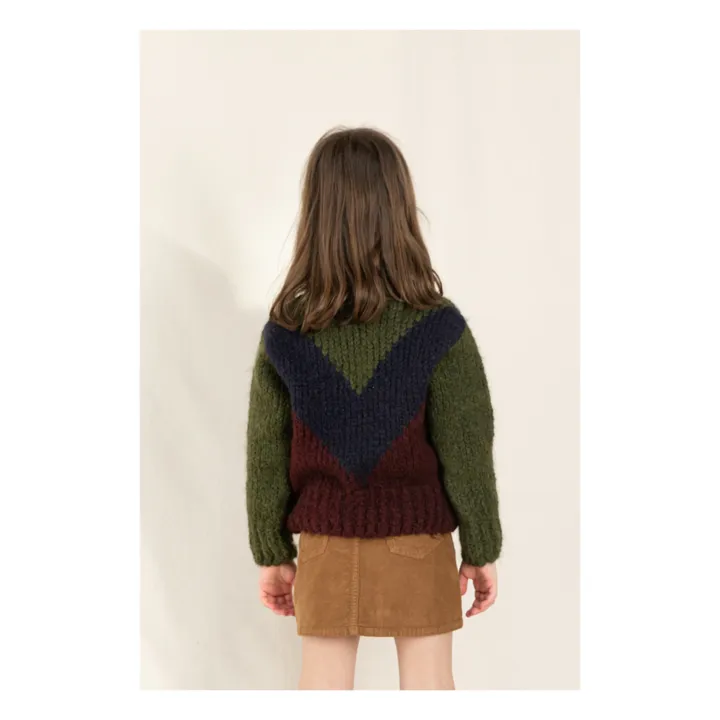 Finger in the nose - Vanity Mohair Jumper - Khaki | Smallable