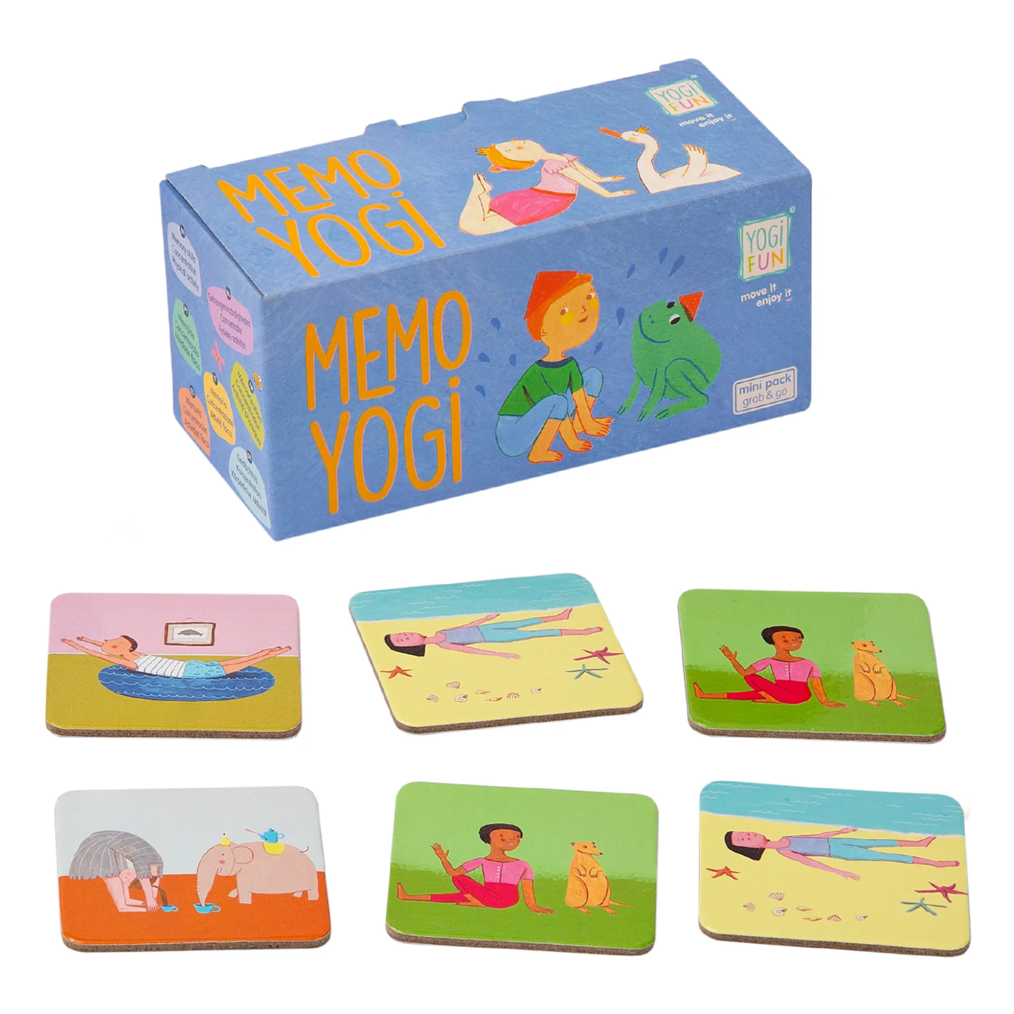 Yogi Fun - Yoga Memory Game | Smallable