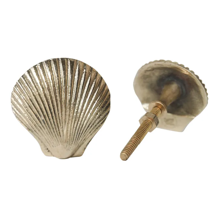 Doing Goods - Shell Door Handle - Gold | Smallable