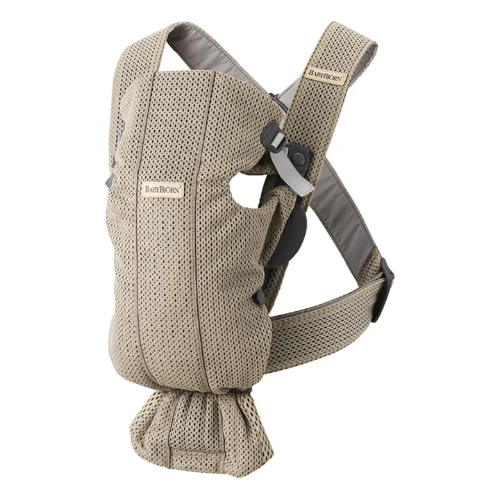 BabyBjörn - Mini Mesh Baby Carrier - Beige | Smallable