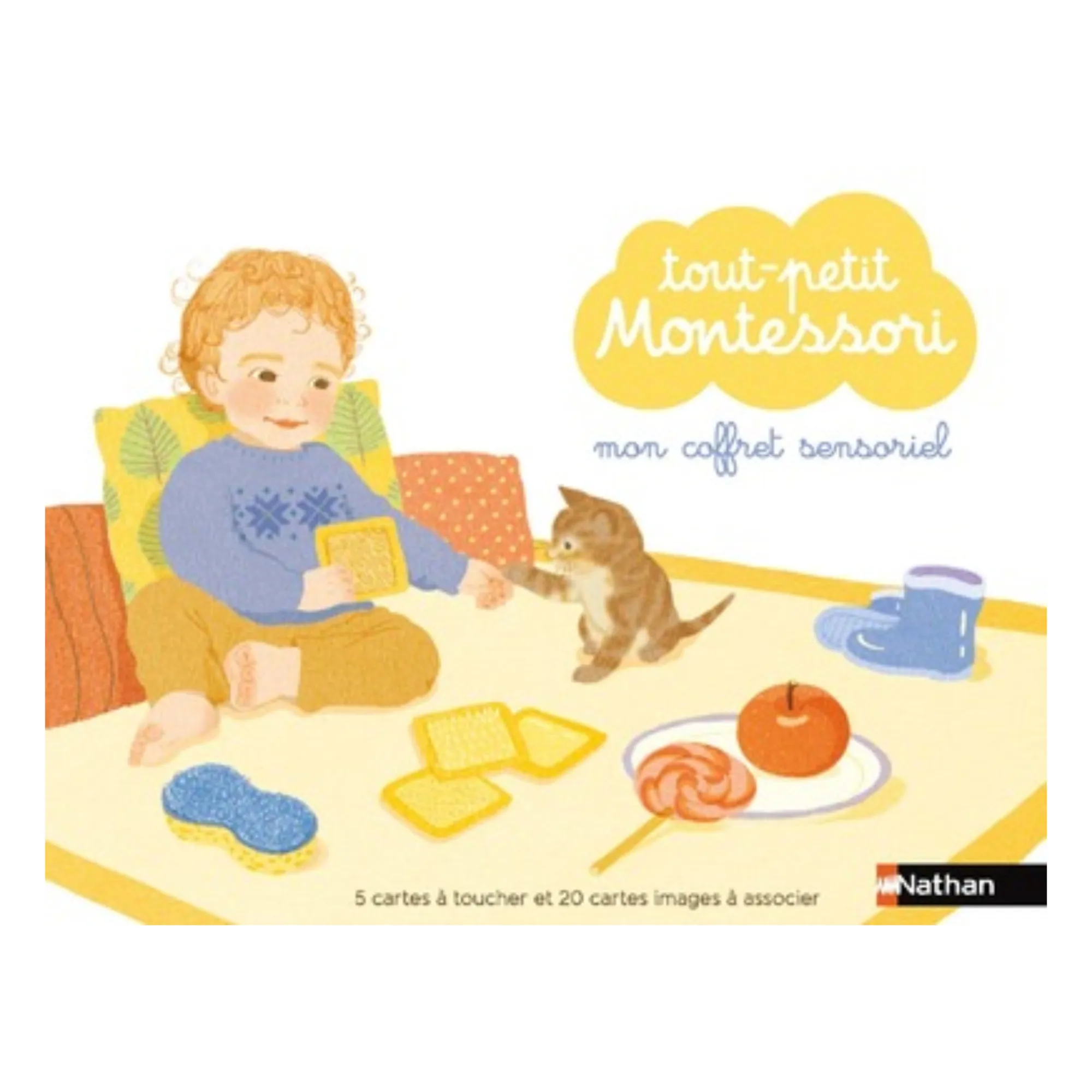 Nathan Jeunesse - Tout petit Montessori - Mon coffret sensoriel | Smallable