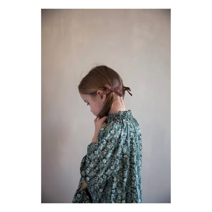 Soor Ploom - Edith Exclusive Liberty Print Dress - Green | Smallable