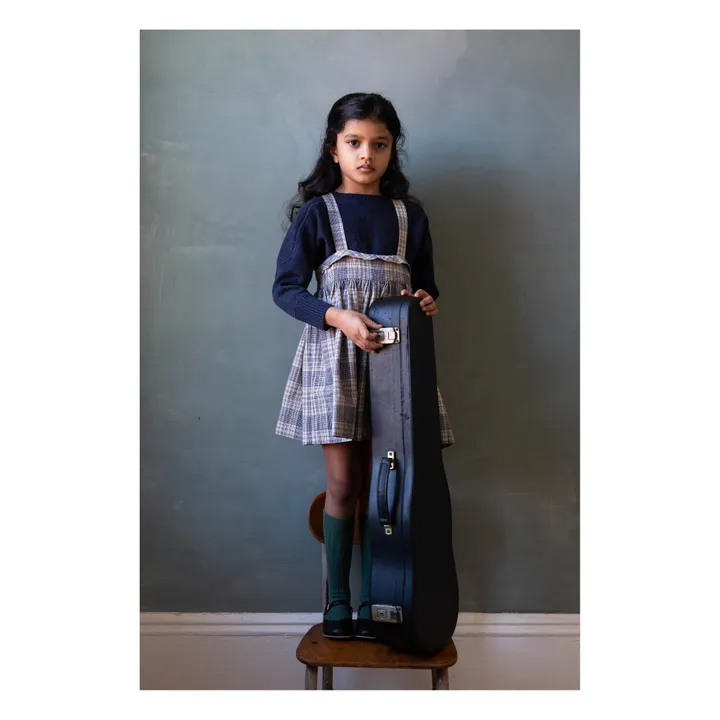 Soor Ploom - Piper Merino Wool Jumper - Navy blue | Smallable