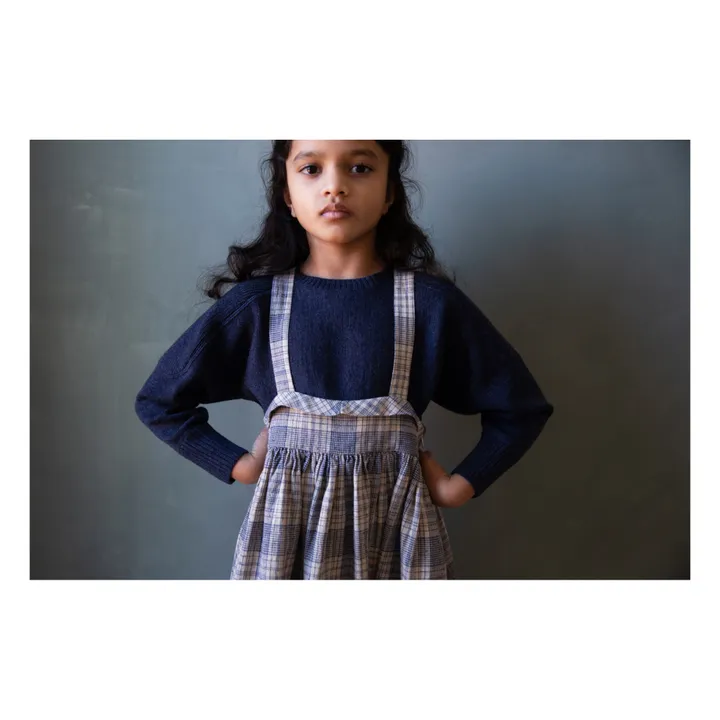 Soor Ploom - Piper Merino Wool Jumper - Navy blue | Smallable
