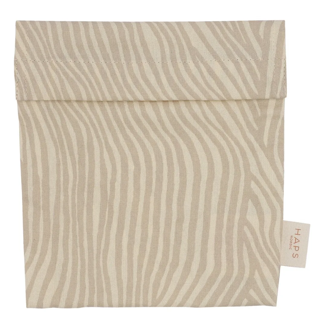 Haps Nordic - Wave Sandwich Bag - Grey | Smallable