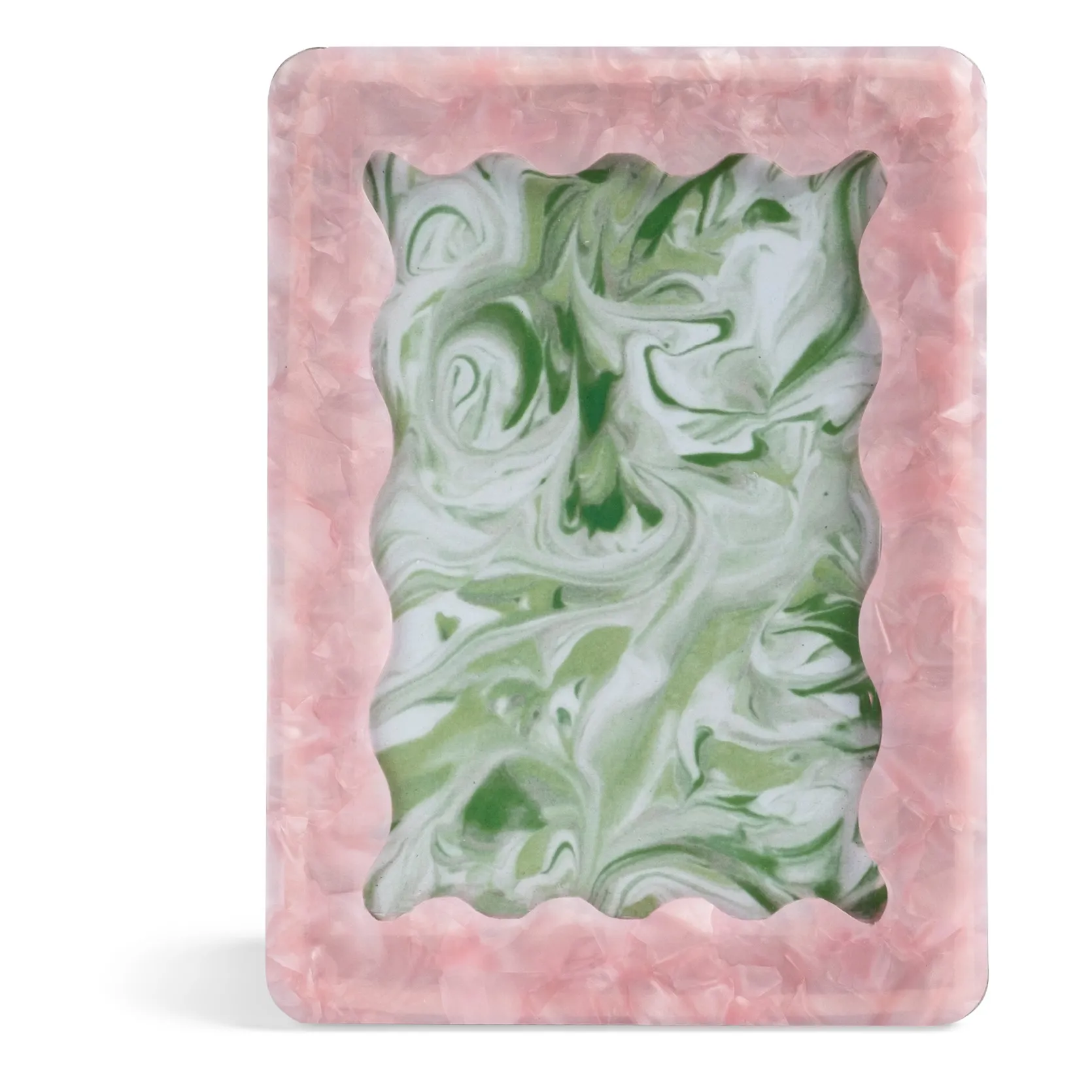 &Klevering - Wavy Photo Frame - Pink | Smallable