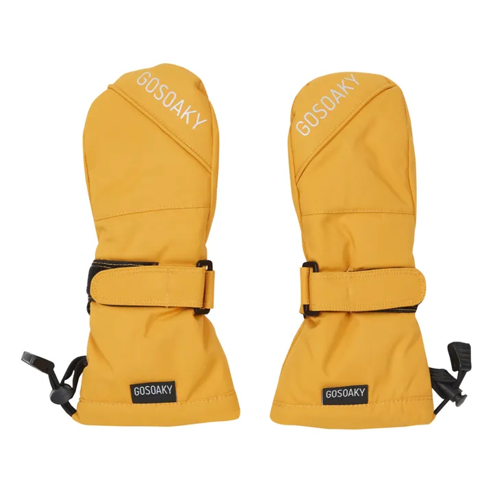 Ski Mittens Yellow