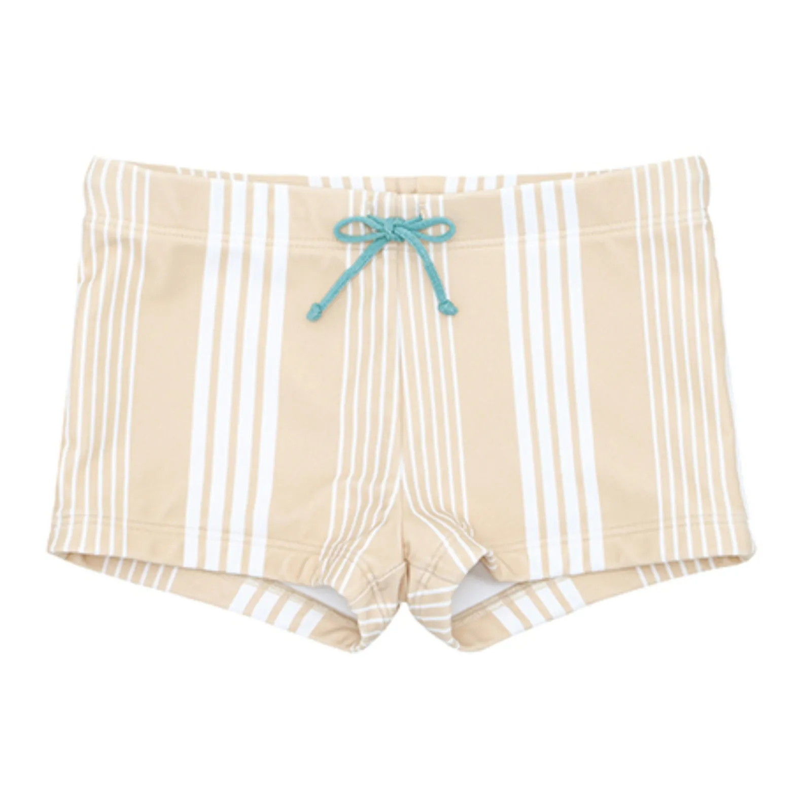 Minnow - Striped Swim Trunks - Beige | Smallable