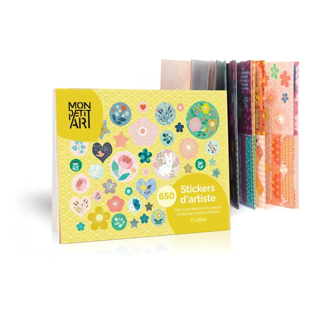 Mon Petit Art - Floral Artist Stickers | Smallable