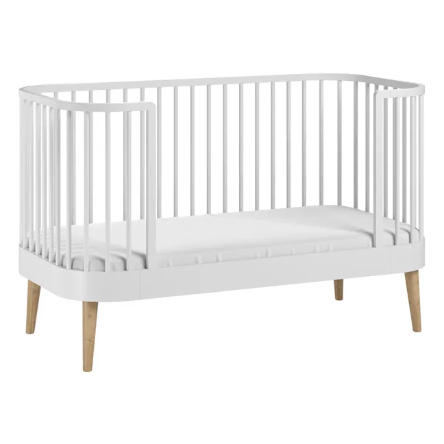Nobodinoz - Pure Convertible Cot 70x140 cm - Oak | Smallable