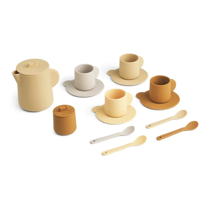 Liewood - Kourtney Silicone Tea Set - Pale yellow | Smallable
