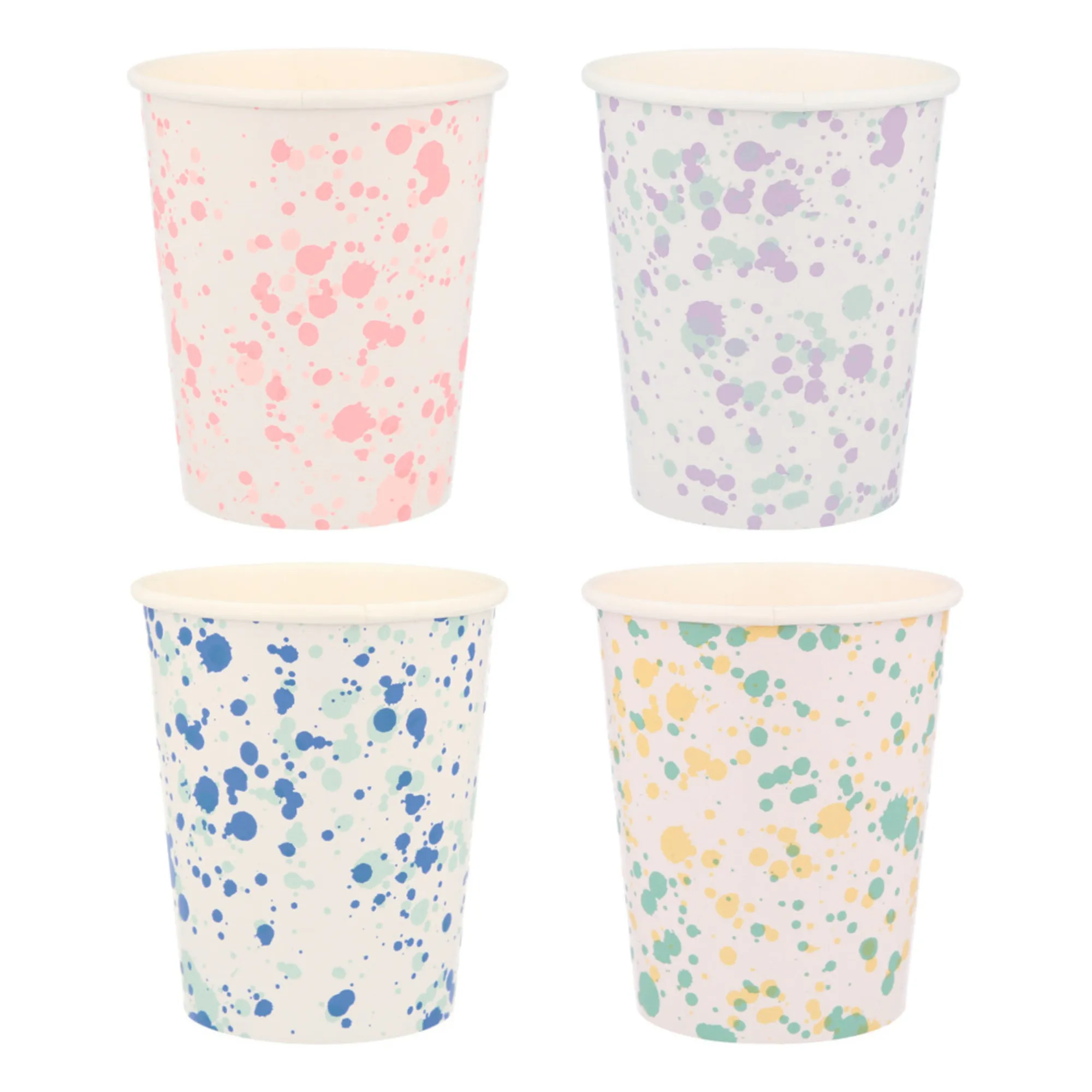 Meri Meri - Speckled Cardboard Cups - Set of 8 | Smallable